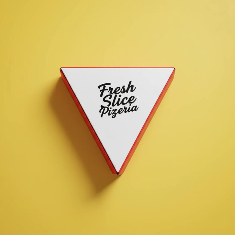 Custom Pizza Slice Boxes | Single Slice Pizza Box Packaging Wholesale