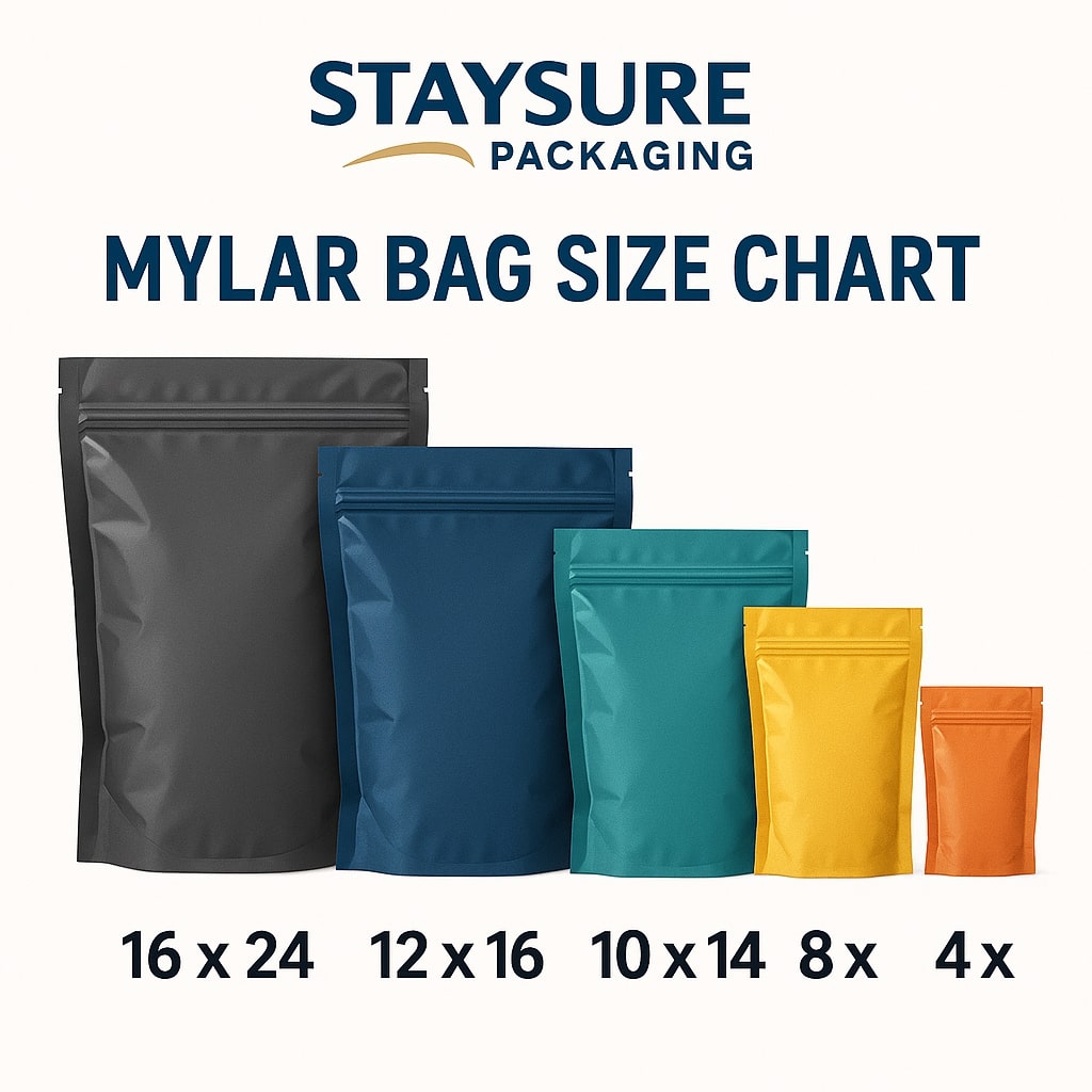 Mylar Bag Size Chart | Find the Right Mylar Bag Dimensions with ...