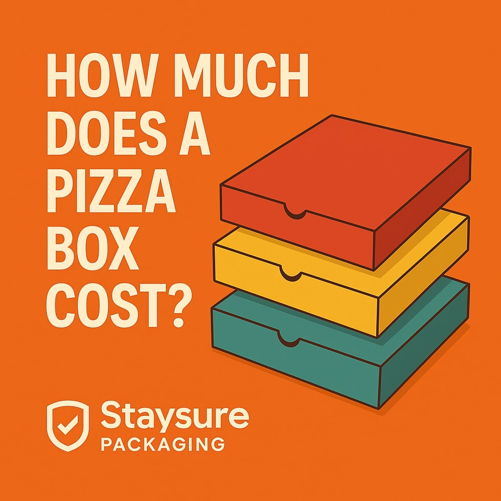 How Much Does a Pizza Box Cost? | Staysure Packaging