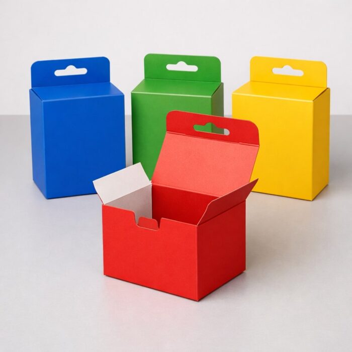Custom Five Panel Hanger Boxes | Durable & Branded Retail Packaging